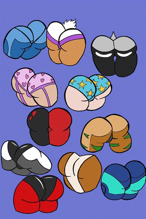 Bouncy Butts Animation Practice By Coolbeaniebabez On Deviantart