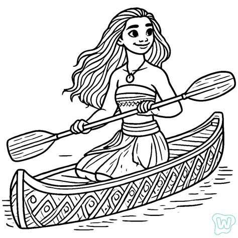 33 Moana Para Colorear Dibujos Gratis Para Imprimir