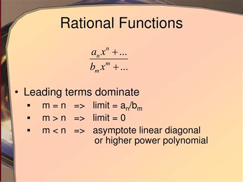 Ppt Limits At Infinity Powerpoint Presentation Free Download Id