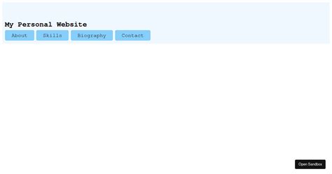 Static Html Css Codesandbox