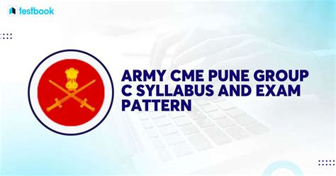 Army Cme Pune Group C Syllabus And Exam Pattern 2023 Check