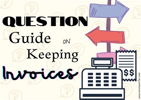 QUESTIONS GUIDE ON KEEPING INVOICES Invoicewriter