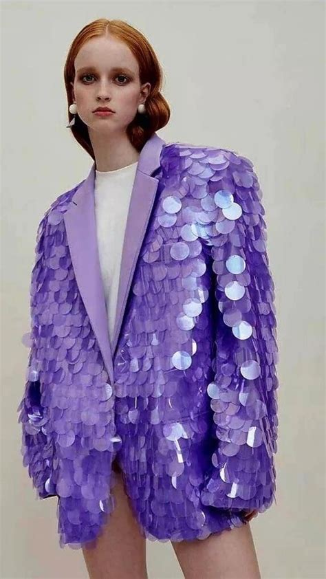 Large Sequins Season Sequins Socialite Style Types Of Sleeves