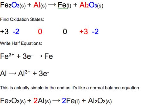 Chem Redox Chubby Revision As Level