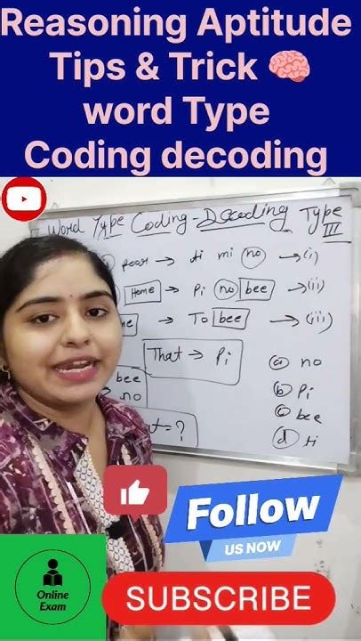 word type coding decoding reasoningcodingdecoding ytfeed explore ytviralshorts upsc