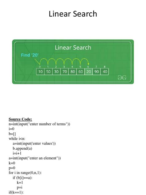 Linear Search Binary Search Sorting Etc Pdf