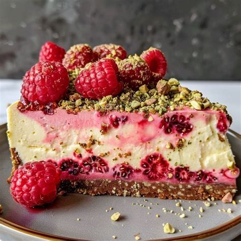 Pistachio Raspberry Cheesecake Recipe