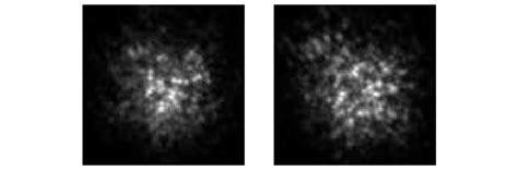 Simulated Arcturus Specklegrams At 900 Nm Examples Of An In Focus