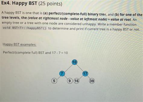Solved Ex3 Twins 20 Points Write A Bst Member Function