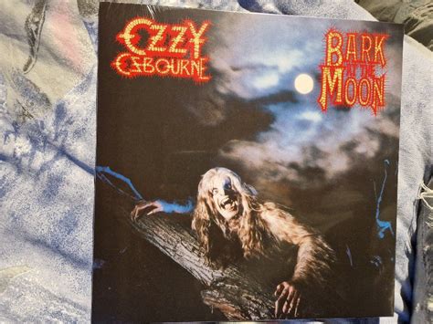 Ozzy Osbourne Bark At The Moon Black Vinyl 40th Anniversary Neu Und