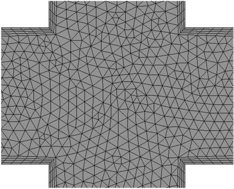 Meshes At The Fracture Intersection Download Scientific Diagram