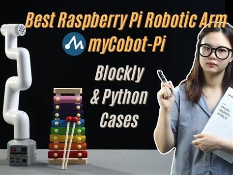 Raspberry Pi Robotic Arm Mycobot With Graphic Coding Cases