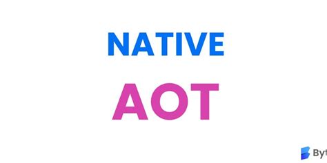 native aot the future of app development r devto