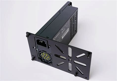 Atx To Flex Atx And Fan Mount Black Anodised Aluminium Adapter