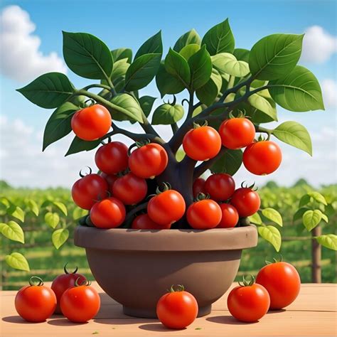 Premium AI Image Tomato Background