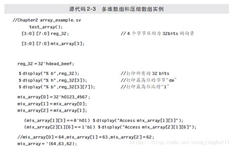 System Verilog与功能验证 21 数据类型 213systemverilog中具有四态 Csdn博客