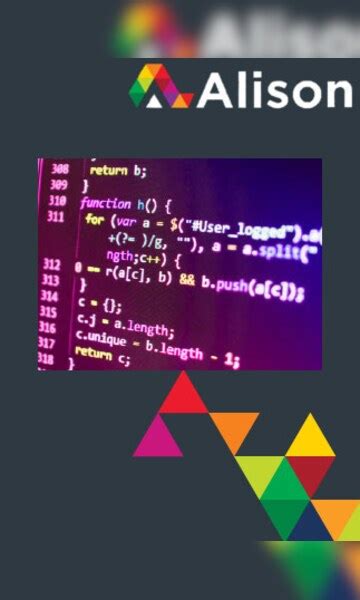 acheter c programming statements and logic course alison global parchment certificate framed