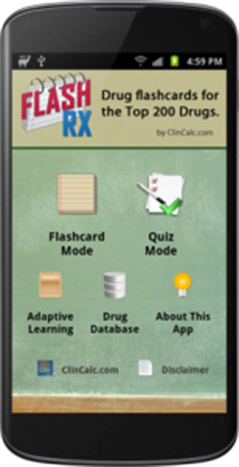 Learn The Top 200 Drugs With FlashRX On IPhone And Android ClinCalc Com