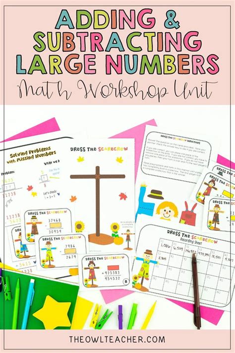 4th Grade Multi Digit Addition And Subtraction Lesson Plans Activities Games