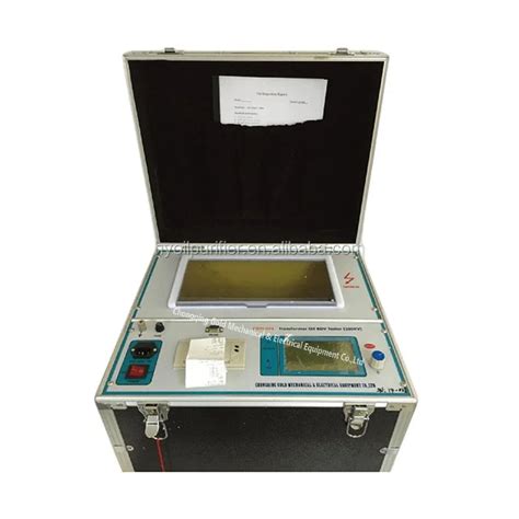 Transformer Oil Bdv Tester Breakdown Voltage Bdv Test Machine China