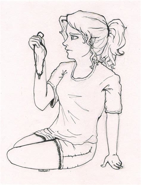 Annabeth Chase Coloring Page Coloring Coloring Pages