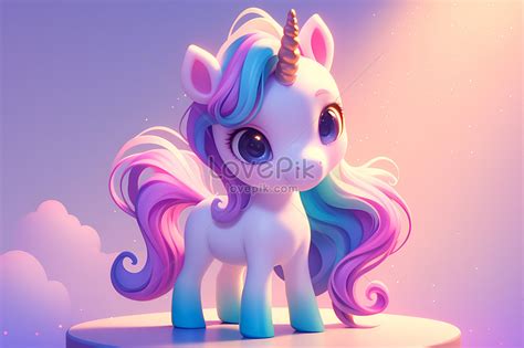 귀여운 유니콘 그림 일러스트 무료 다운로드 Lovepik