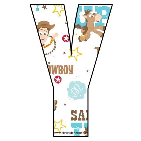 Toy Story Alphabet Letters Png 3 El Taller De Hector