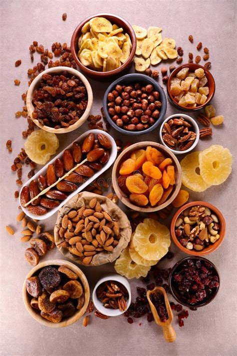Assorted Of Dried Fruits Stock Image Image Of Diet 216842049