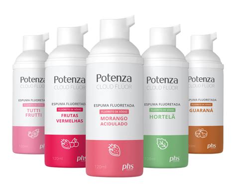 Flúor Em Espuma Potenza Cloud Flúor Phs Undefined