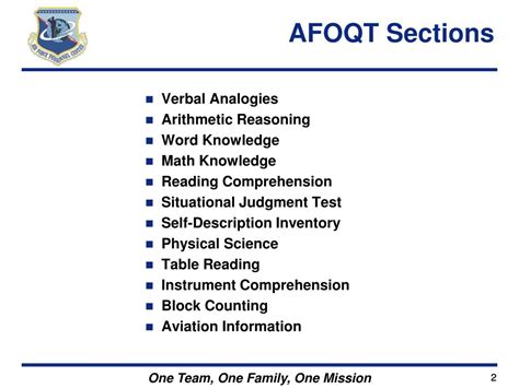 Ppt Air Force Officer Qualifying Test Afoqt Form T Powerpoint Presentation Id 5409812
