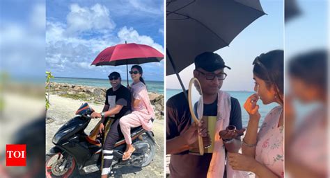 Actress Malavika Mohanan Shares Photo And Video From Thangalaan Shooting In Maldives Tamil