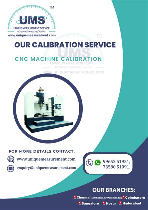Cnc Machine Calibration Service At Instrument In Chennai ID
