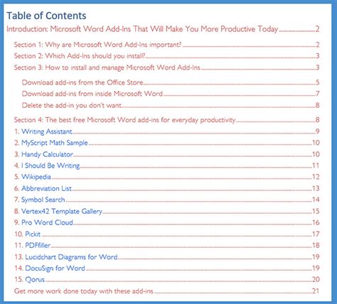 Make A Word Table Of Contents In 7 Easy Steps GoSkills