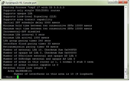 Unable To Check Ospf Reference Bandwidth