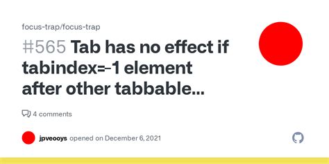 Tab Has No Effect If Tabindex 1 Element After Other Tabbable Elements