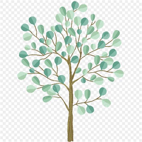 손으로 그린 나무 나뭇잎 일러스트 이파리 식물 잎 Png 일러스트 및 Psd 이미지 무료 다운로드 Pngtree