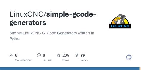 GitHub LinuxCNC Simple Gcode Generators Simple LinuxCNC G Code Generators Written In Python