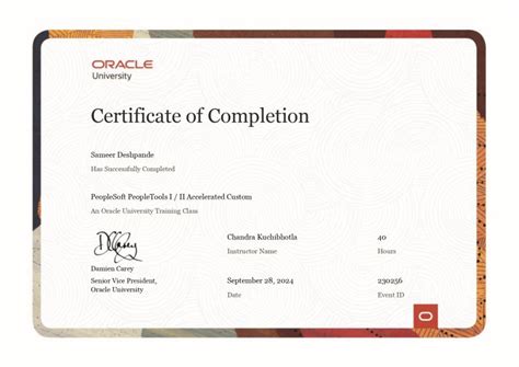 Sameer Deshpande On Linkedin Oracle Oracleuniversity Ou Certification