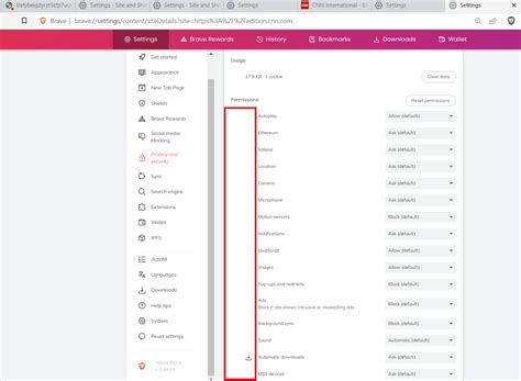 Missing Icons In Bravesettings And Advanced Settings Pages · Issue 24872 · Bravebrave