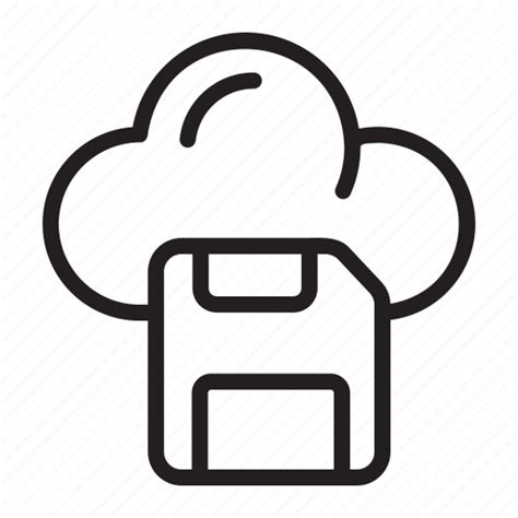 Save Disk Data Backup Files Cloud Computer Icon Download On Iconfinder