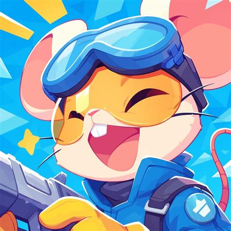 Premium Vector A Clever Mouse Software Engineer Cartoon Style