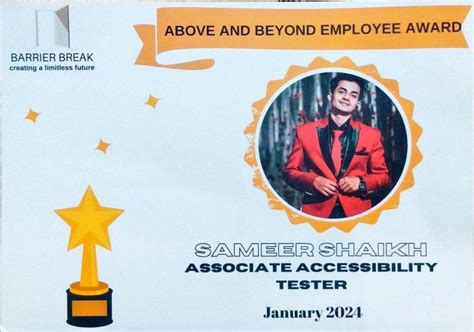 sameer shaikh on linkedin alhamdulillah 🙌 happy and honored to receive