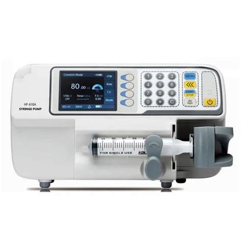 Syringe Infusion Pump At Best Price In Navi Mumbai By Technotronics