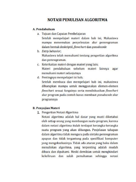 Part 3 Pengertian Notasi Algoritma Pdf Part 3 Pengertian Notasi Algoritma Pdf