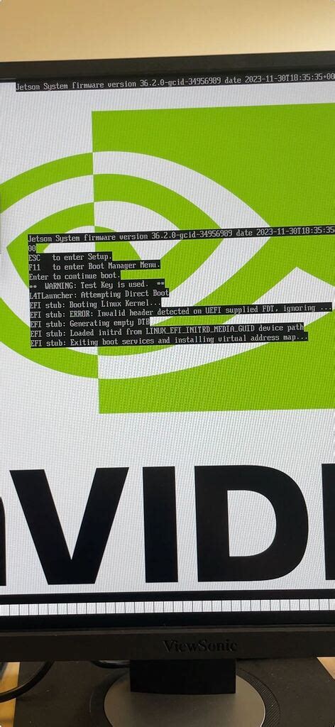 Jetson Orin Nano Not Booting With Jetpack 5 Jetson Orin Nano Nvidia Developer Forums