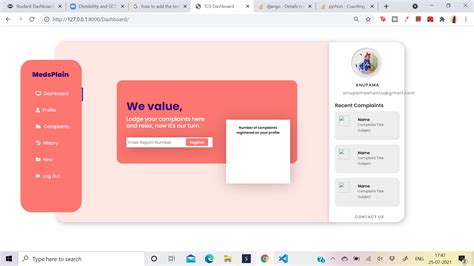 Django What Do I Write In The Views Py For My Dashboard Stack Overflow