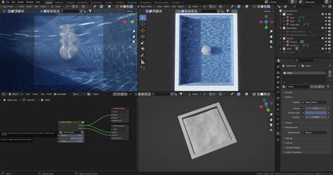 water shader caustics kevin r blender market