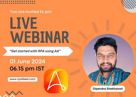 Dipendra Shekhawat On Linkedin Rpa Webinar Roboticprocessautomation Gettingstarted Topmate