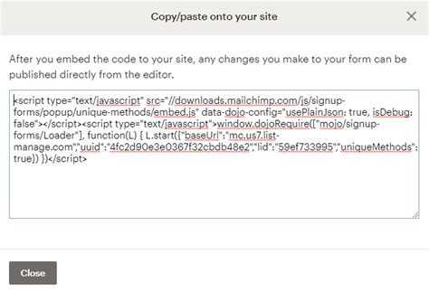 Place A Mailchimp Popup On Shopify The Where Why How