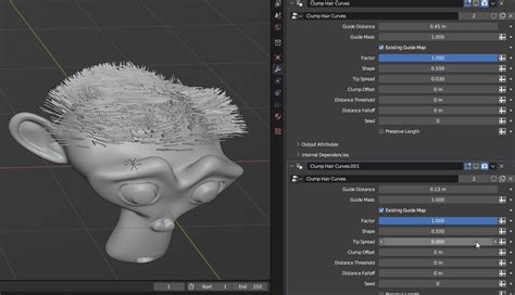 Procedural Hair Nodes Nodegroup Assets For Blender 3 5 30 By Dan2 Geometry Nodes